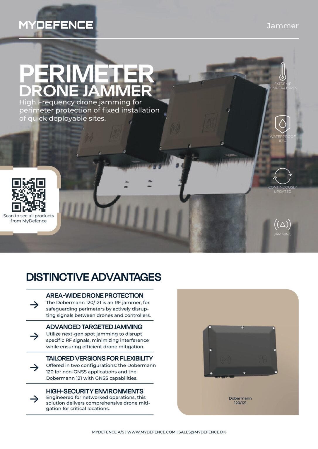 Download MyDefence Flyers and Catalogues | C-UAS Solutions