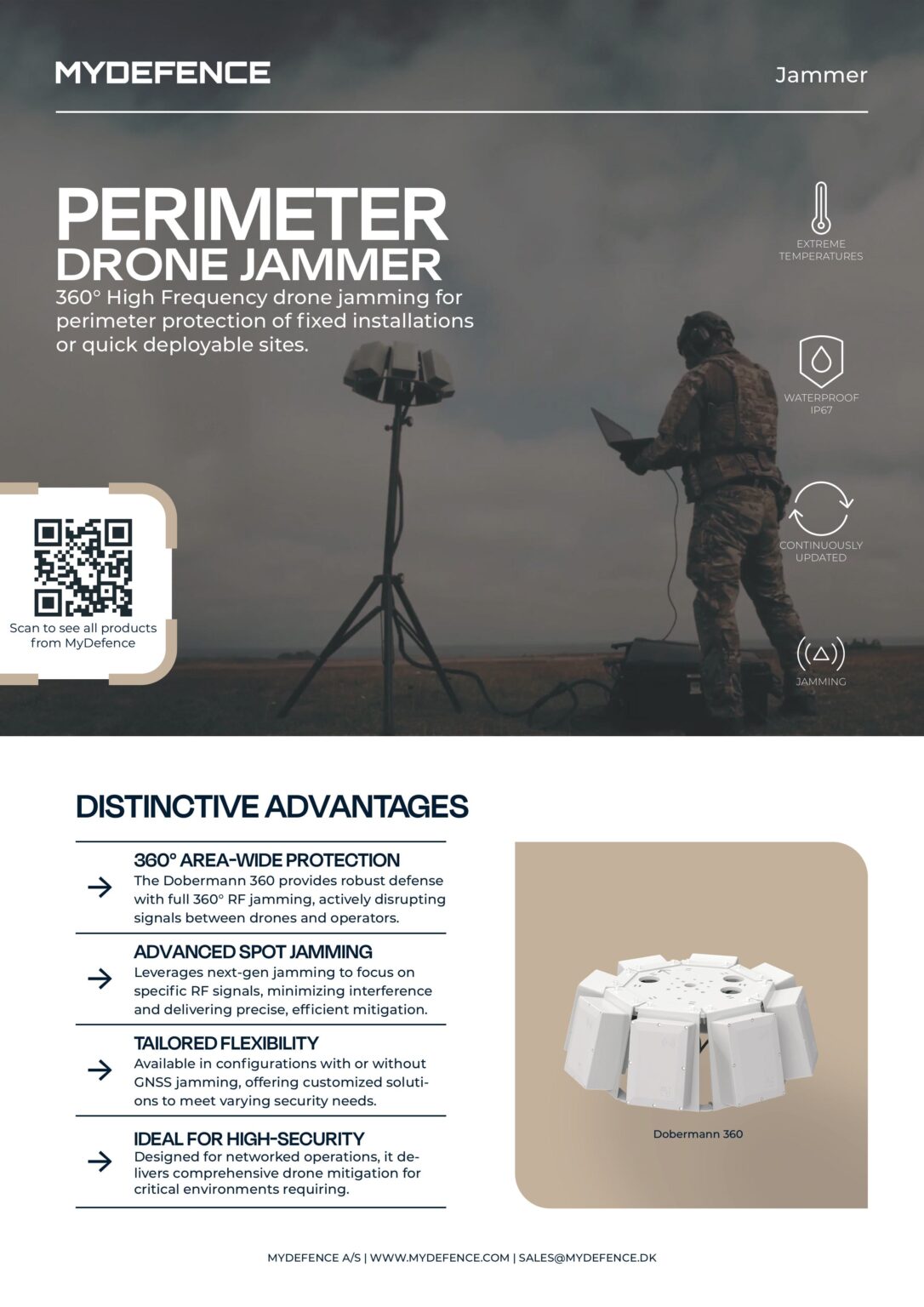 Download MyDefence Flyers and Catalogues | C-UAS Solutions