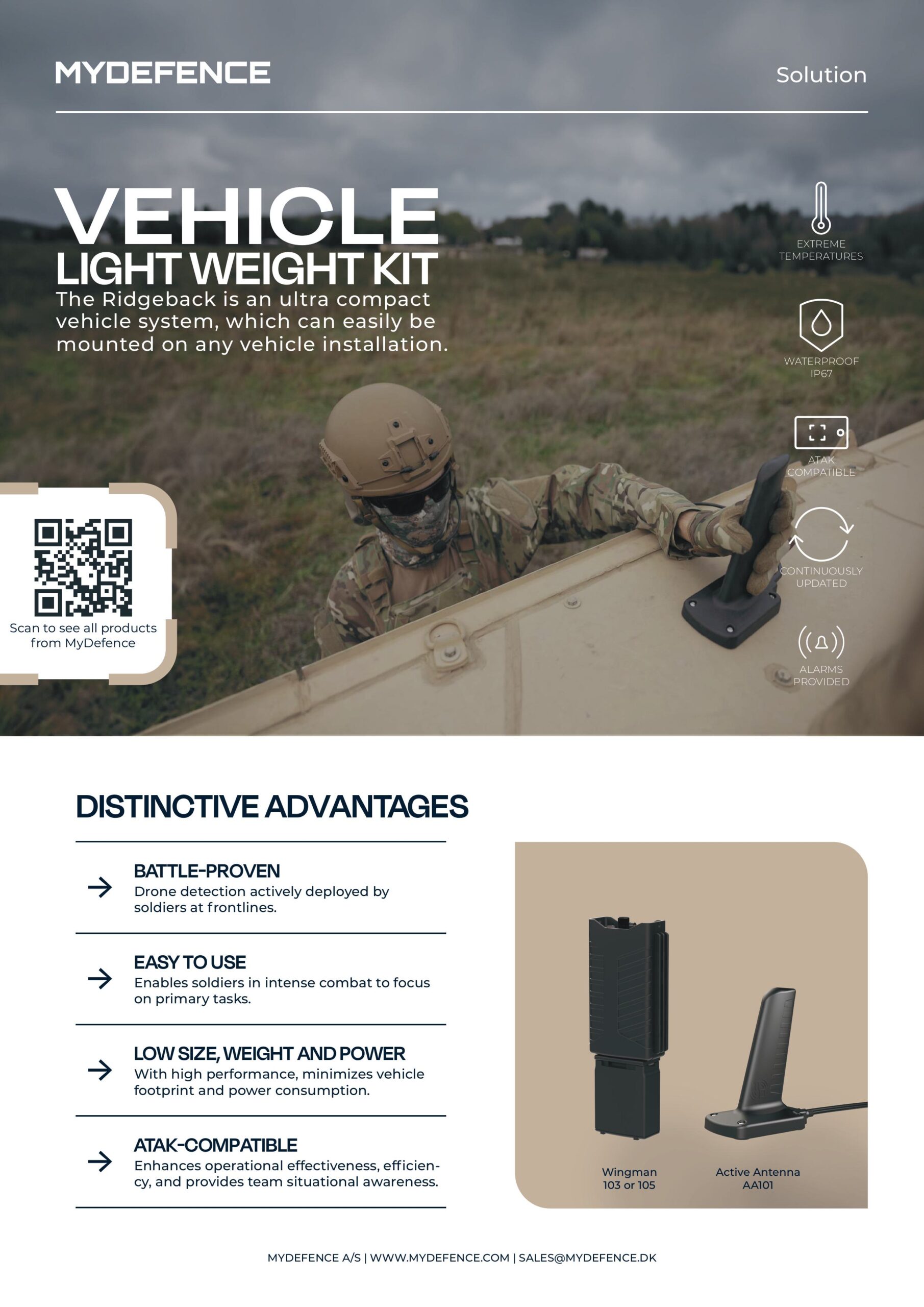 Download MyDefence Flyers and Catalogues | C-UAS Solutions