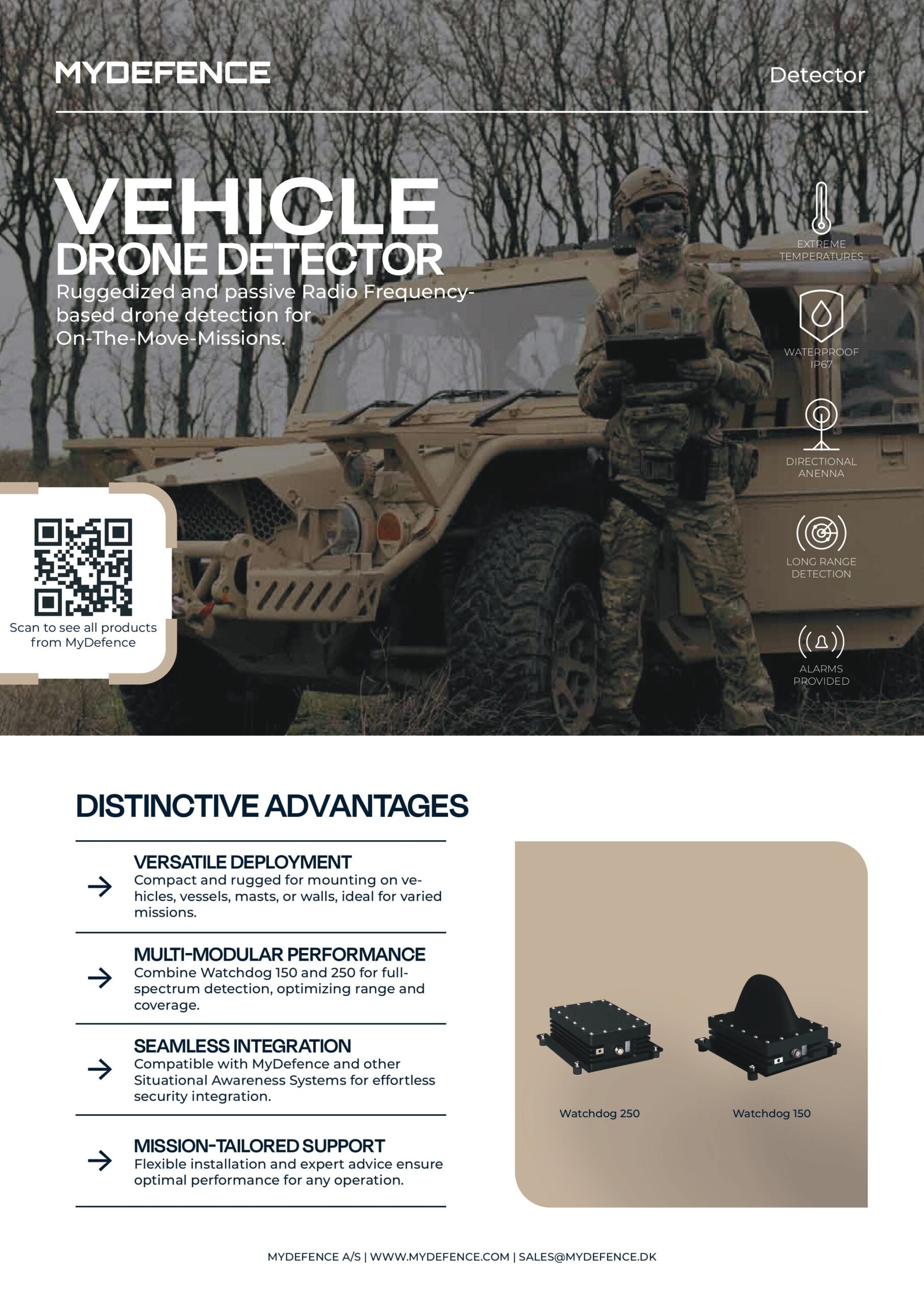 Download MyDefence Flyers and Catalogues | C-UAS Solutions