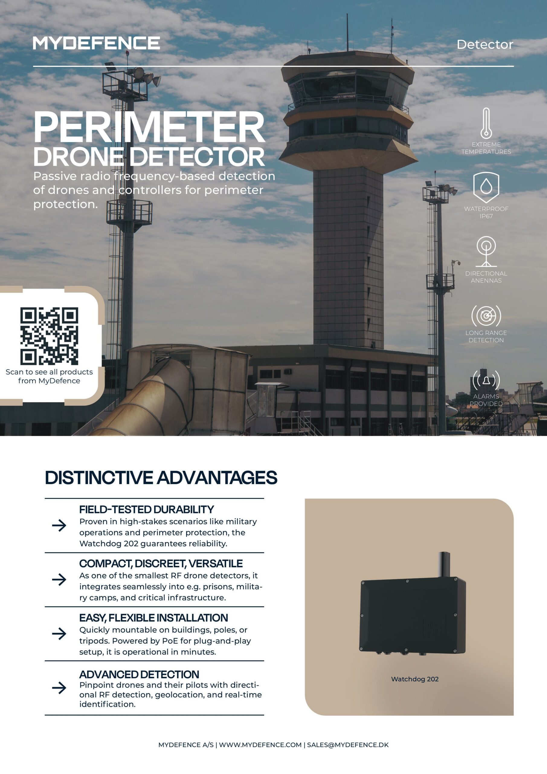 Download MyDefence Flyers and Catalogues | C-UAS Solutions