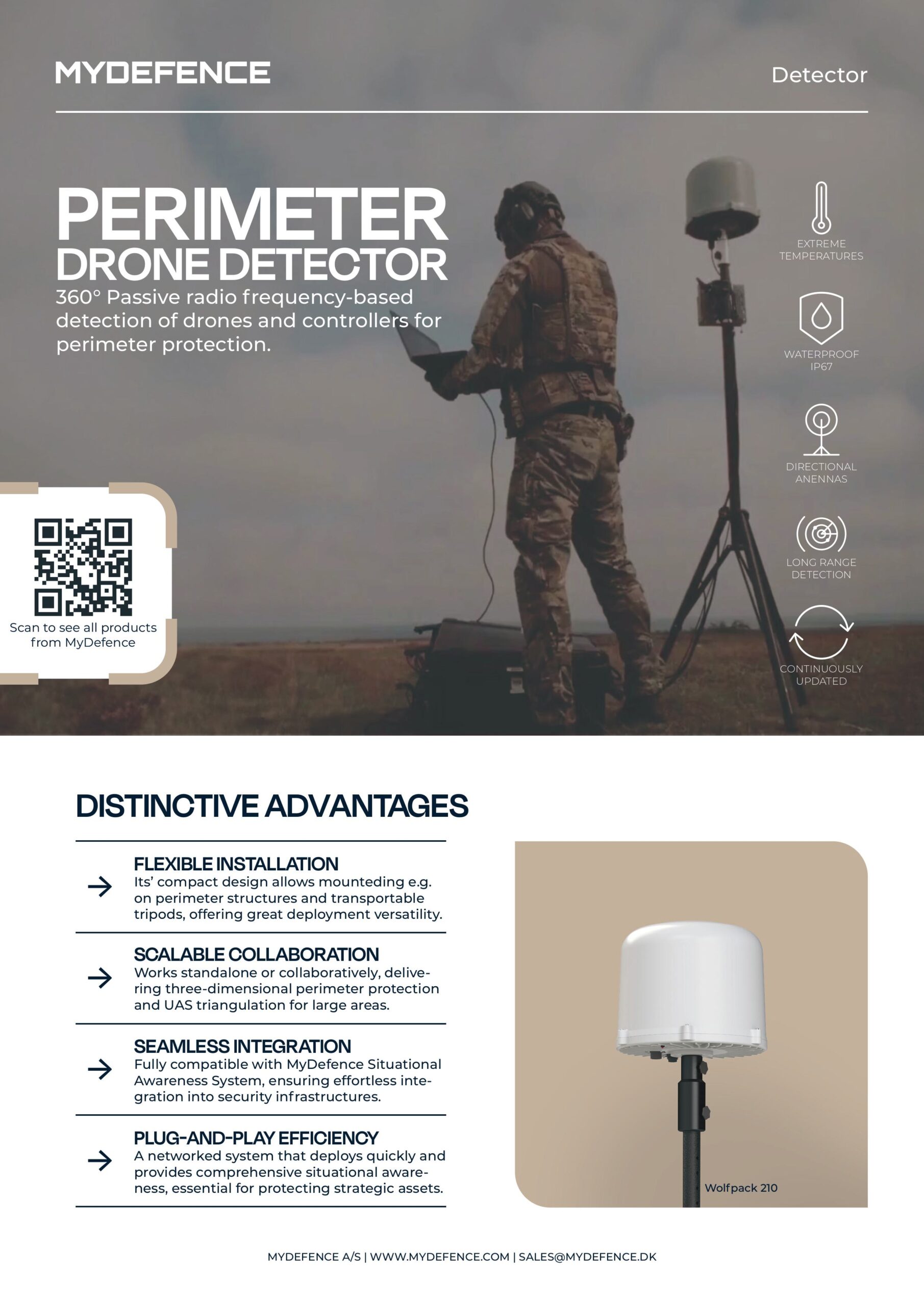 Download MyDefence Flyers and Catalogues | C-UAS Solutions