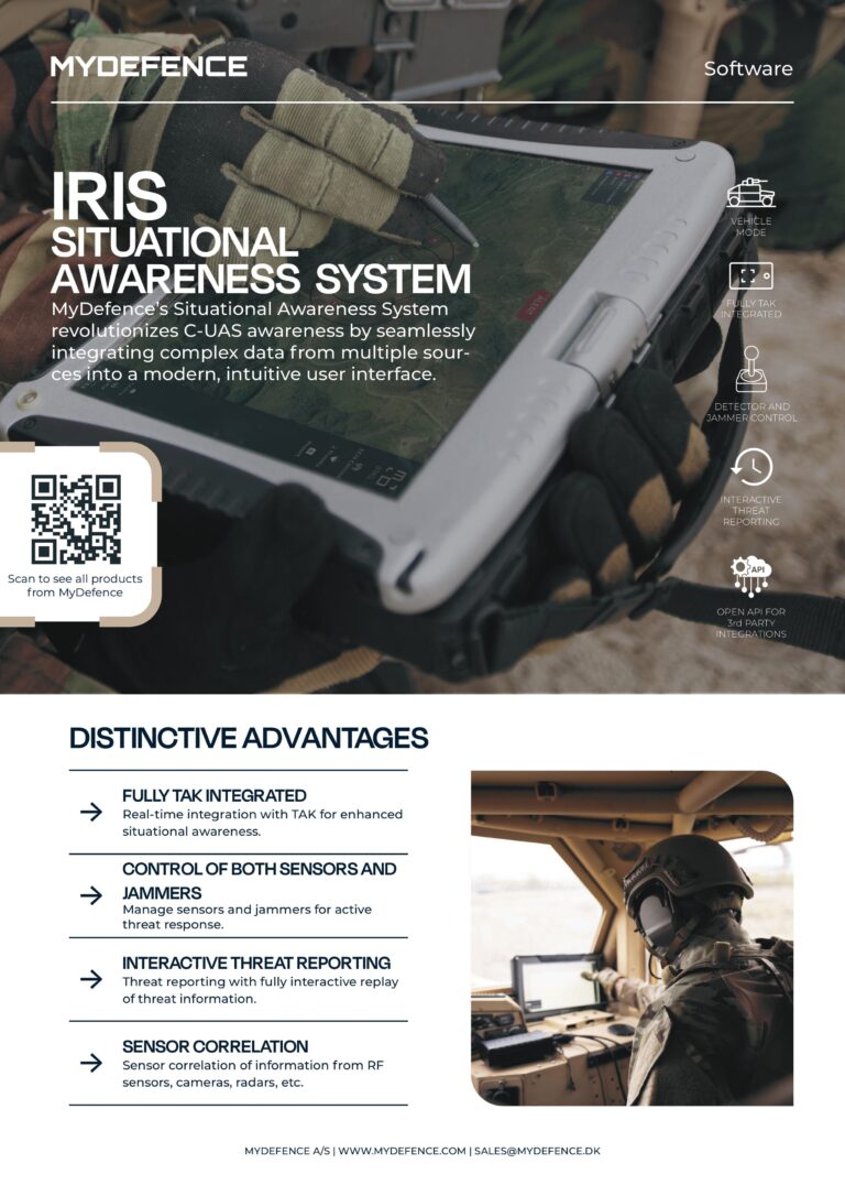 Download MyDefence Flyers and Catalogues | C-UAS Solutions