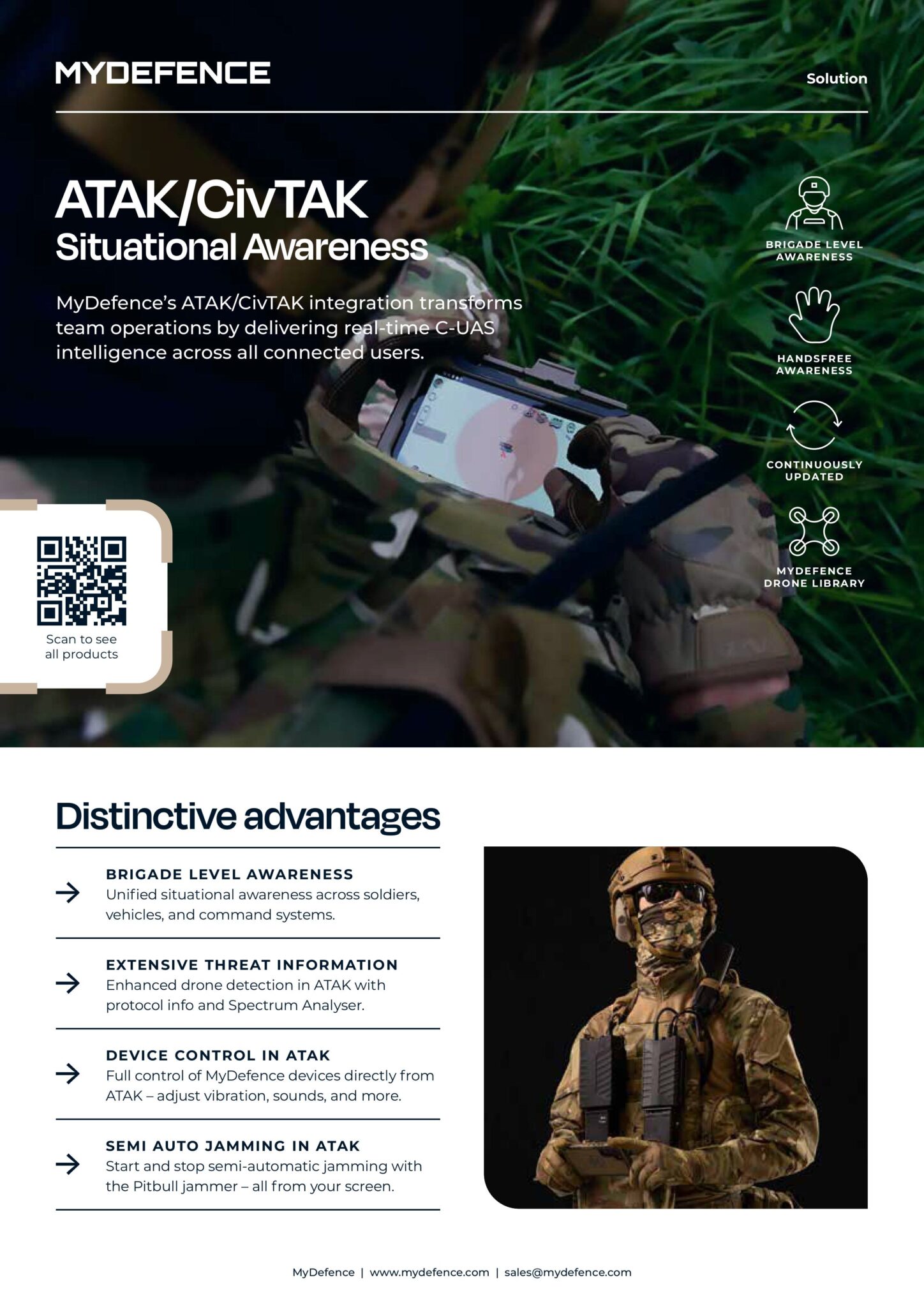 Download MyDefence Flyers and Catalogues | C-UAS Solutions