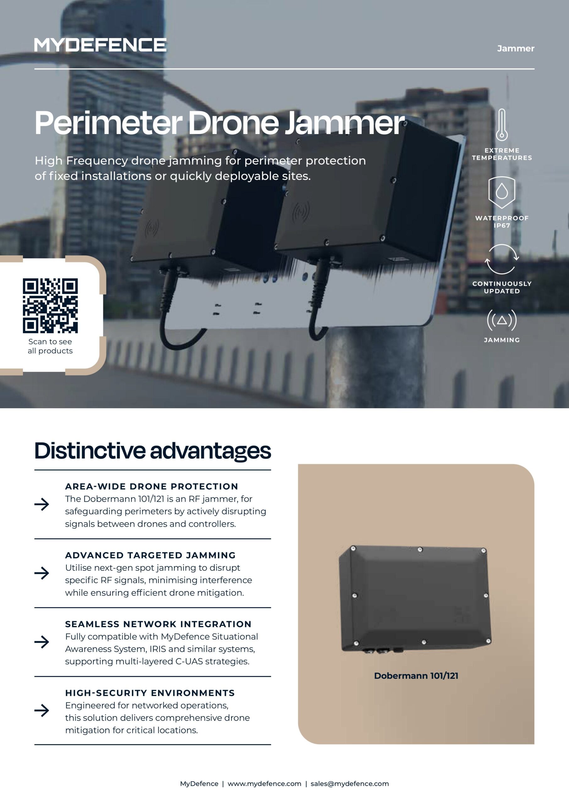 Download MyDefence Flyers and Catalogues | C-UAS Solutions