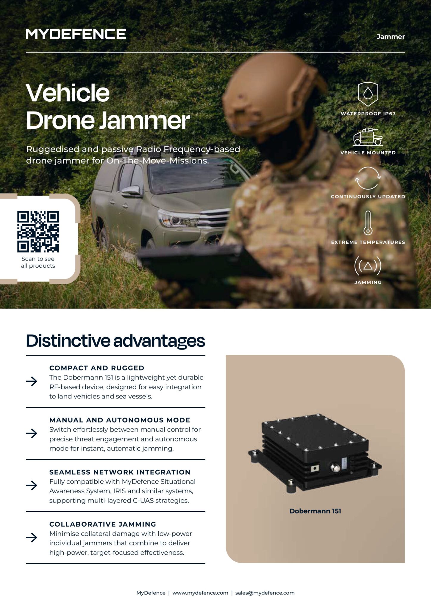 Download MyDefence Flyers and Catalogues | C-UAS Solutions