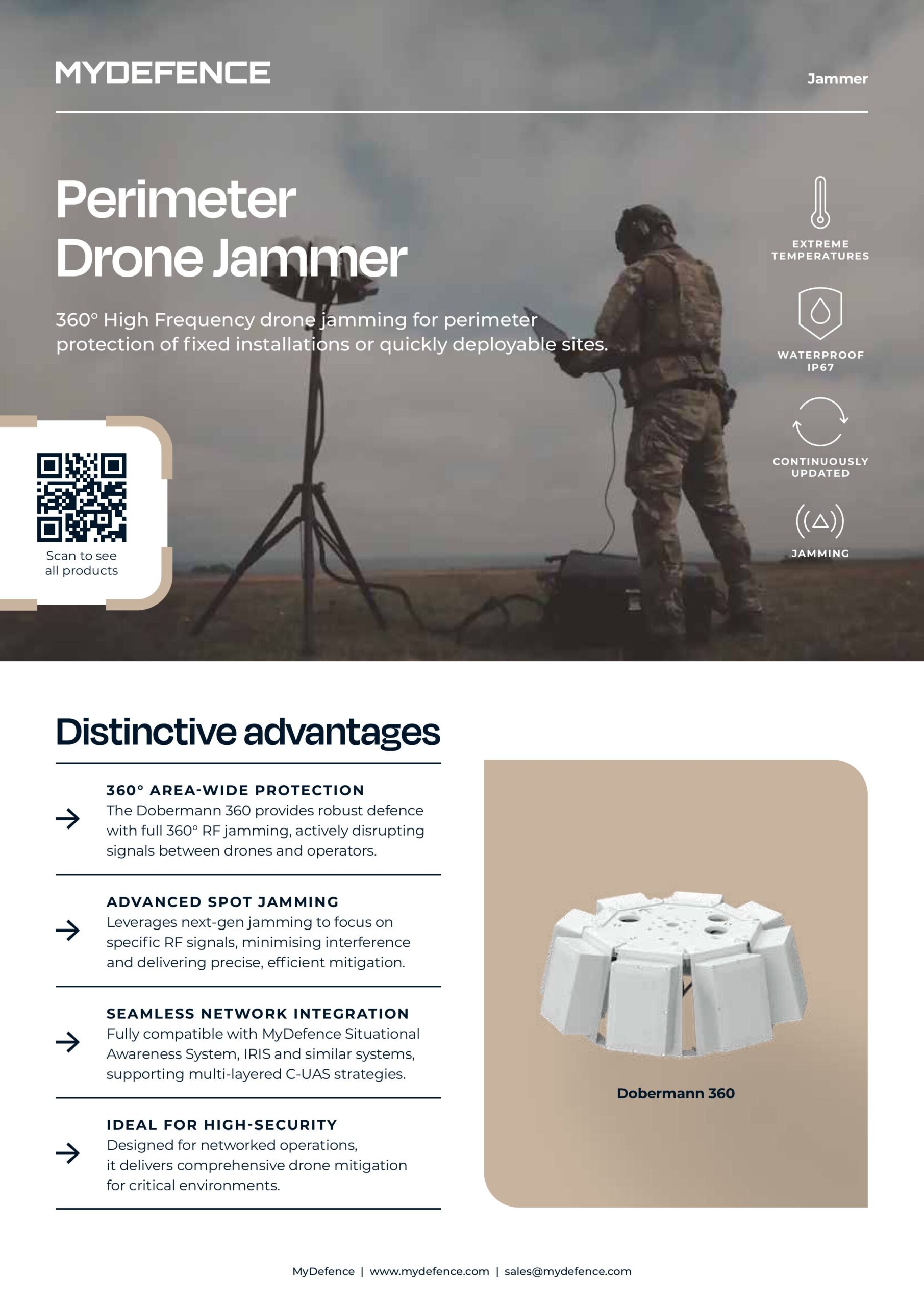 Download MyDefence Flyers and Catalogues | C-UAS Solutions