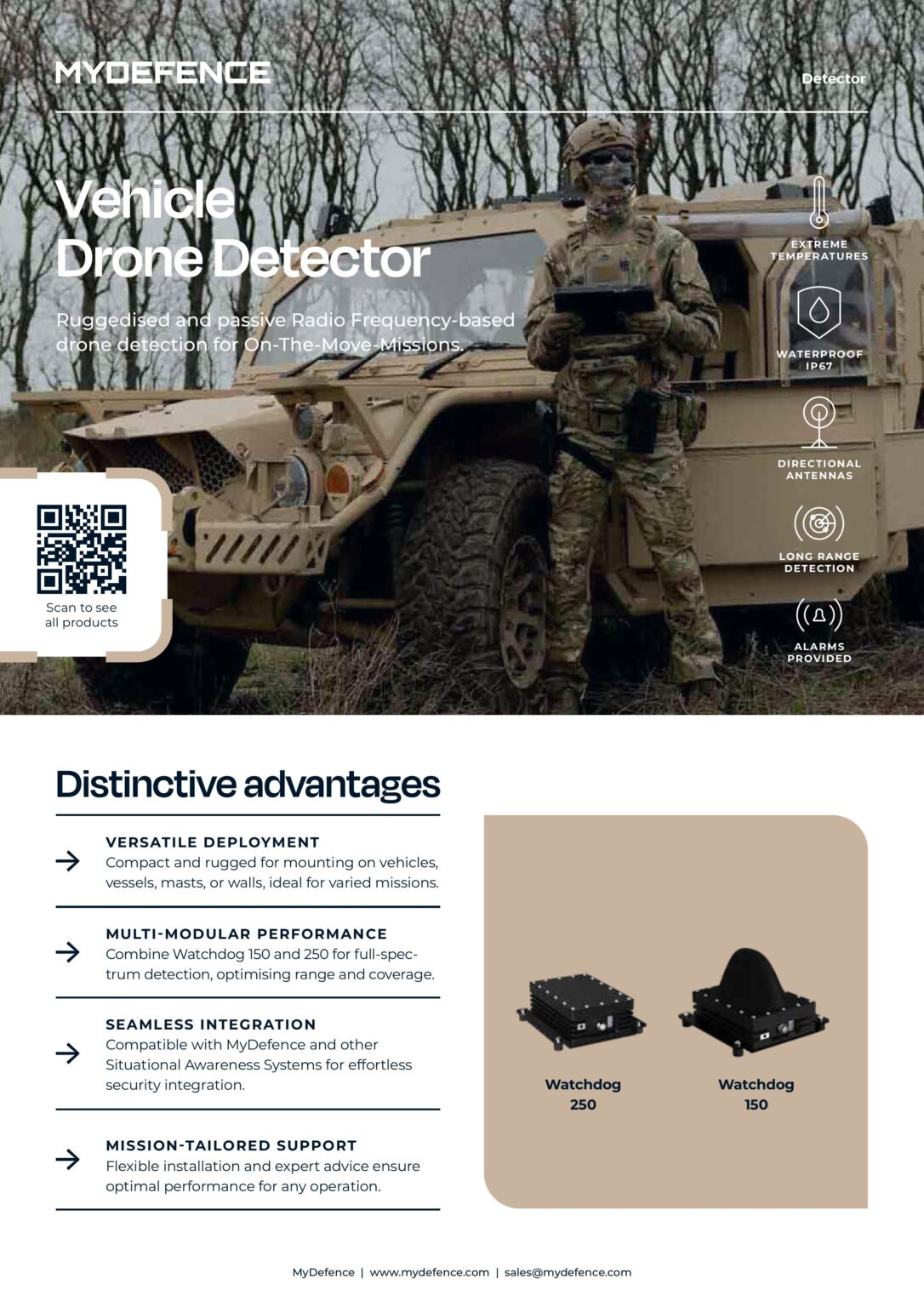 Download MyDefence Flyers and Catalogues | C-UAS Solutions