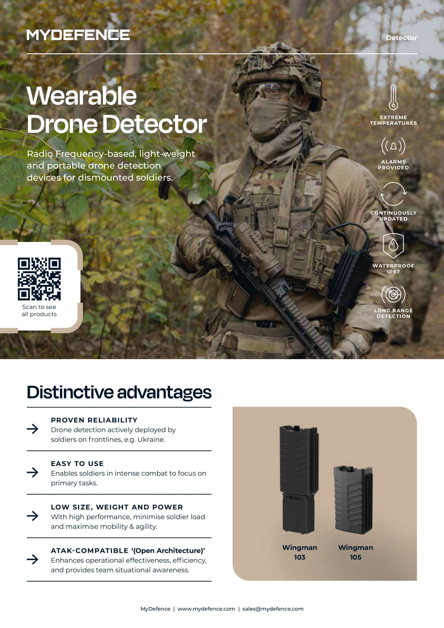 Download MyDefence Flyers and Catalogues | C-UAS Solutions