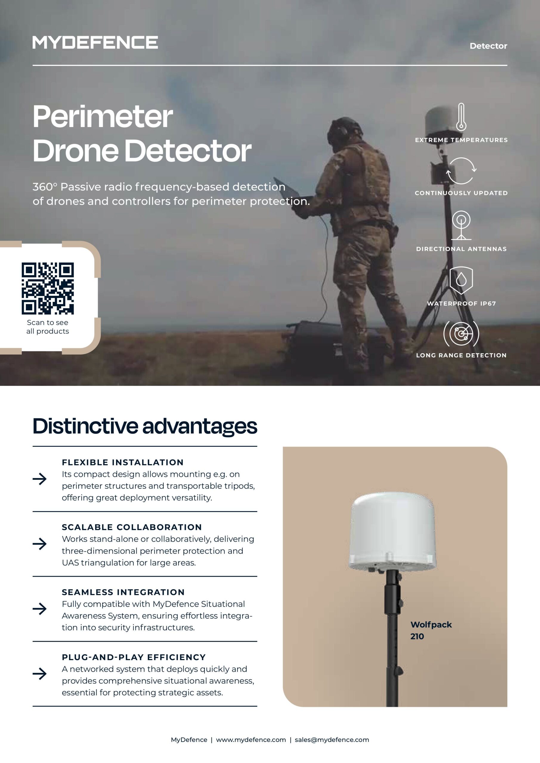 Download MyDefence Flyers and Catalogues | C-UAS Solutions