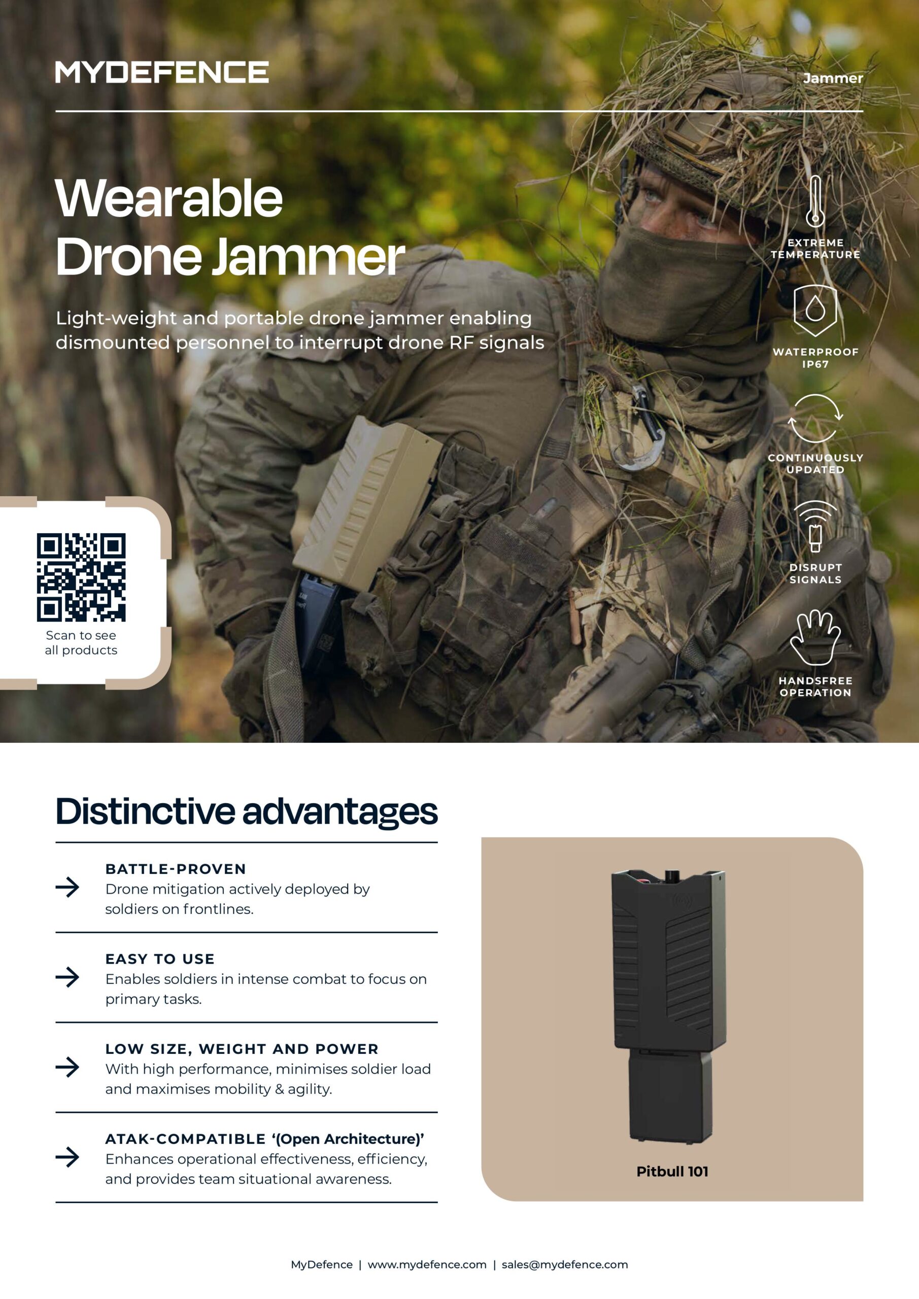 Download MyDefence Flyers and Catalogues | C-UAS Solutions